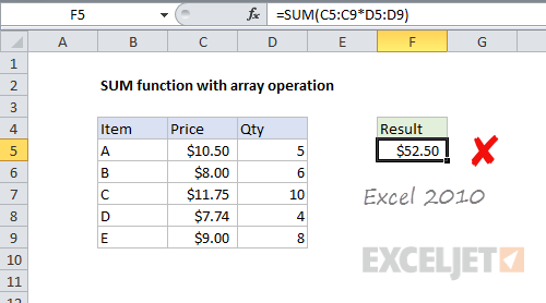 Why Sumproduct Exceljet